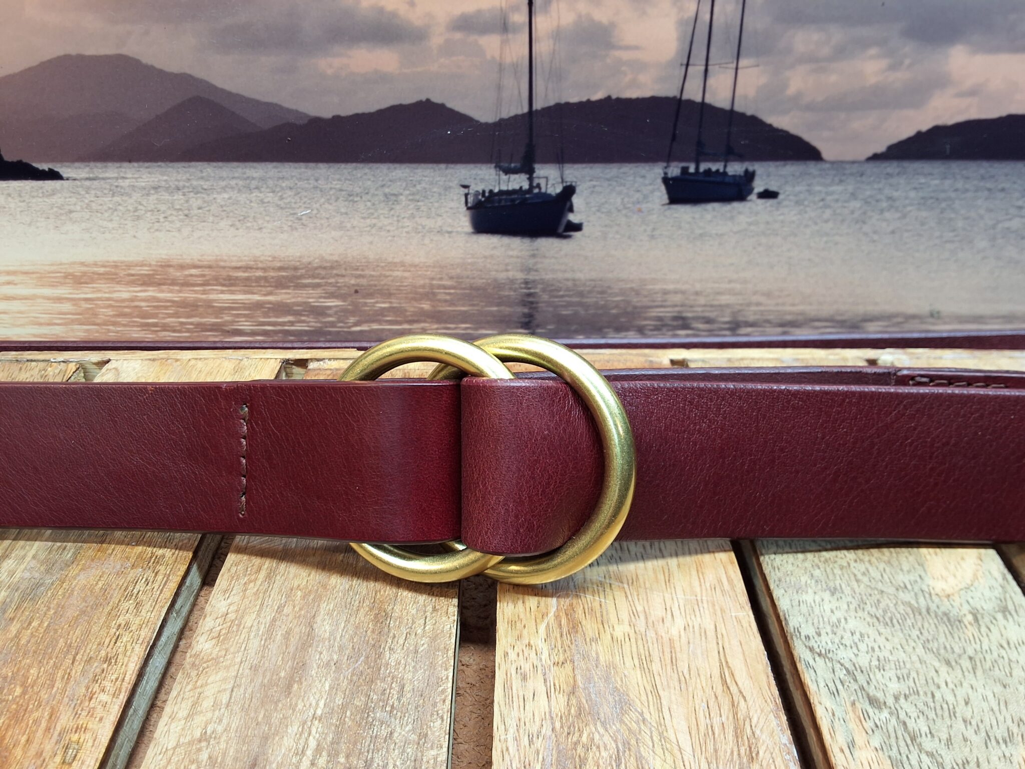 Women’s Wide Leather Fashion Belt - Cellar Leather