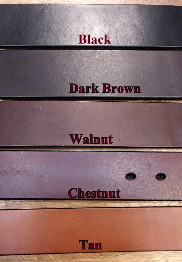 Leather Garrison Belt - Cellar Leather